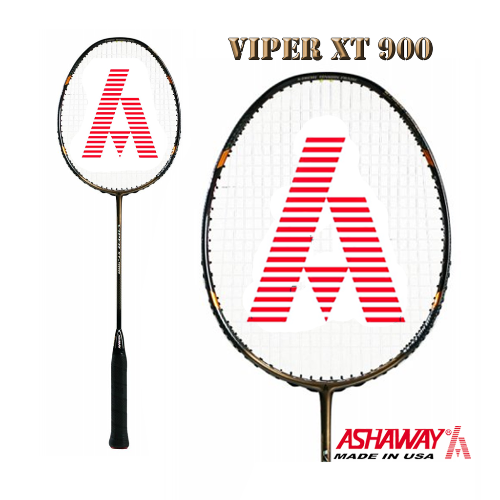 Ashaway Viper XT 900 88Holes System Badminton Racquet With Full Cover ...
